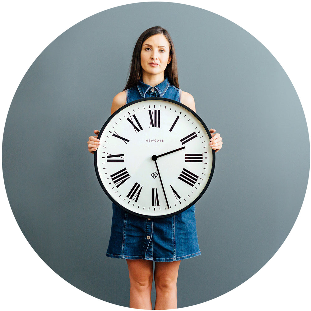 roman numerals clock 4