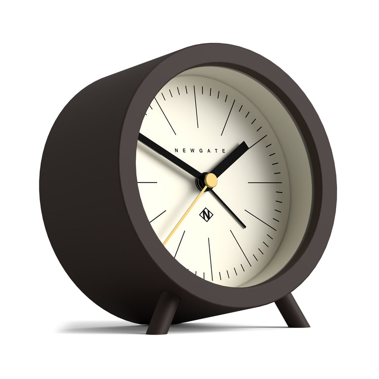 Newgate Fred alarm clock in brown and cream – Newgate World