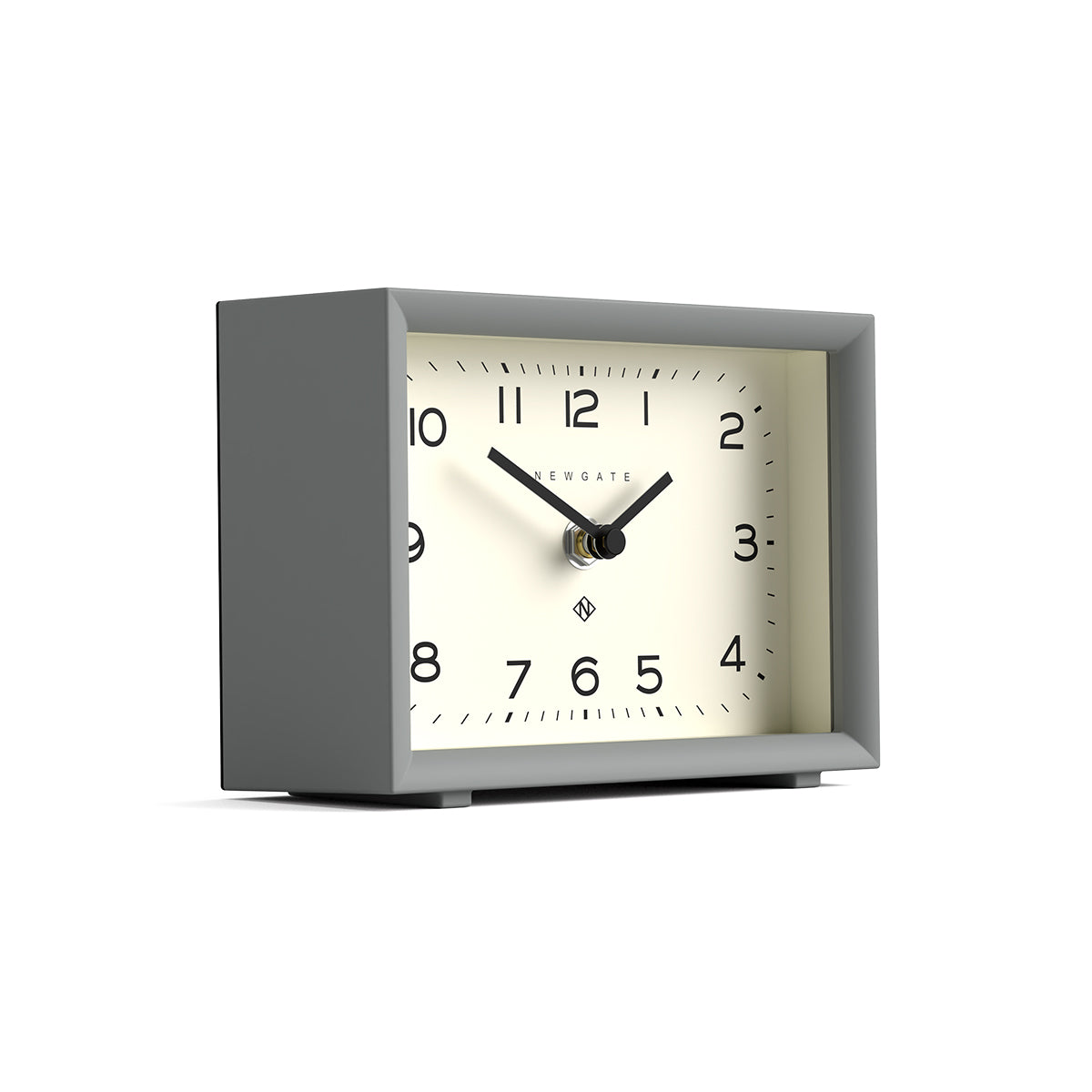 Newgate Henry mantel clock in posh grey – Newgate World