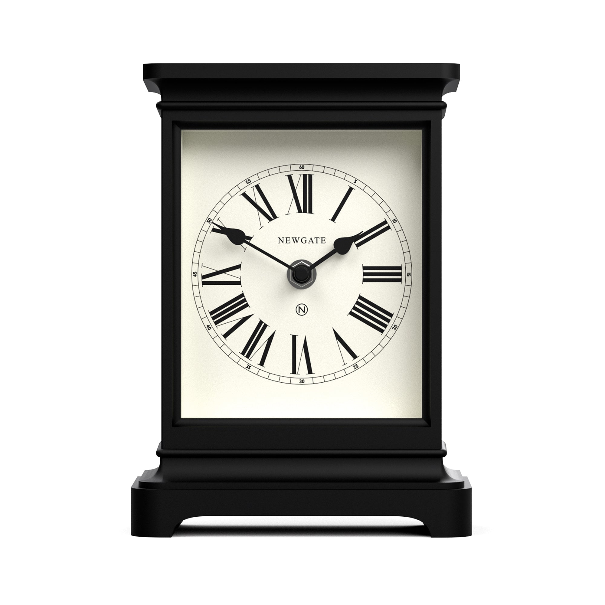 Newgate Time Lord mantel clock in black – Newgate World