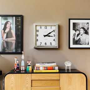 Newgate Quad wall clock in stainless steel – Newgate World