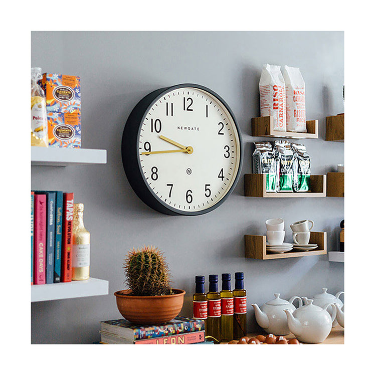 Newgate Mr Edwards wall clock in grey – Newgate World