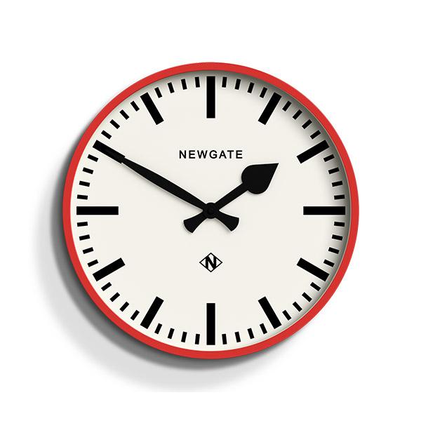 Modern Red Kitchen Wall Clock | Bright Colour – Newgate World
