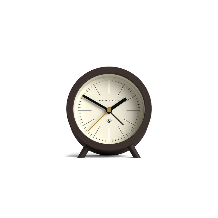 Newgate Fred alarm clock in brown and cream – Newgate World