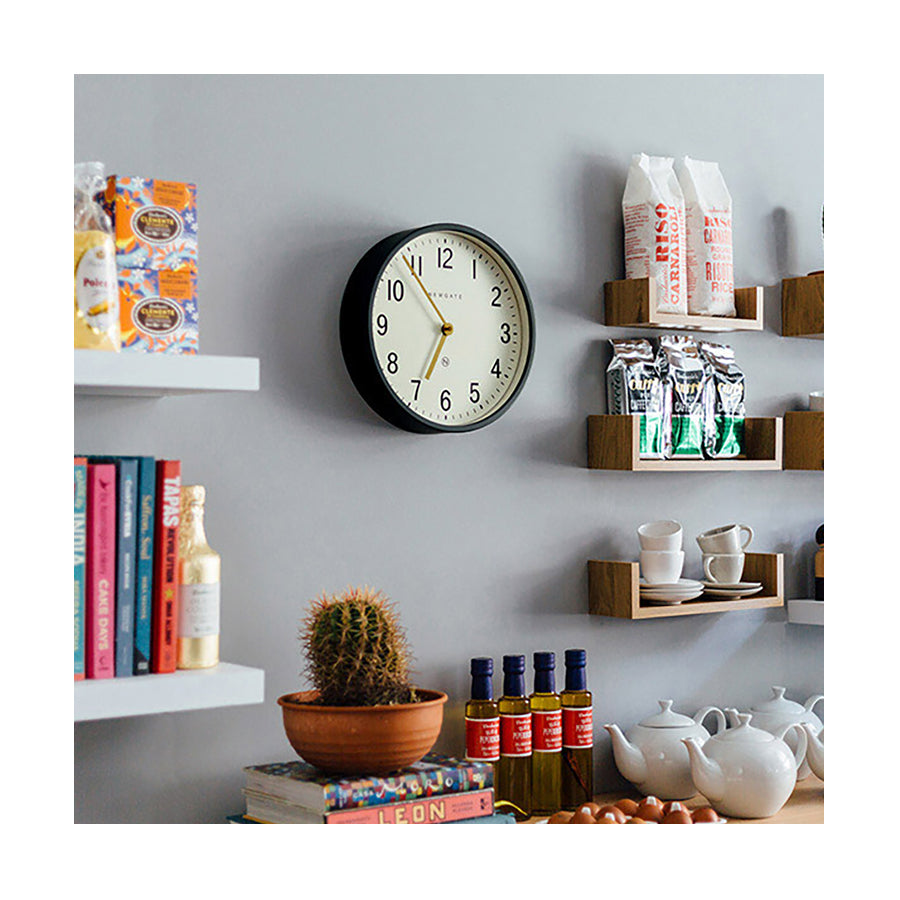 Newgate Master Edwards wall clock in grey – Newgate World